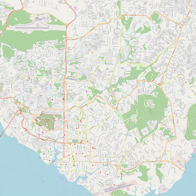 Cityscape Manaus Brazil - 3D Model by clickshop3d