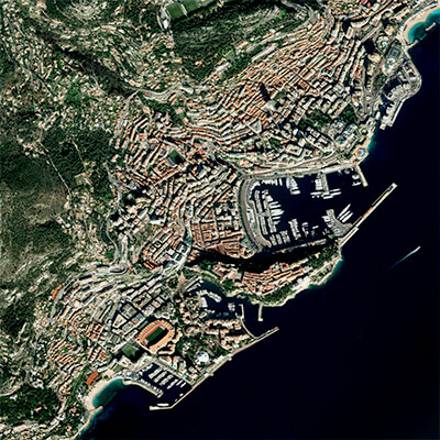 Cityscape Monaco France - 3D Model by clickshop3d