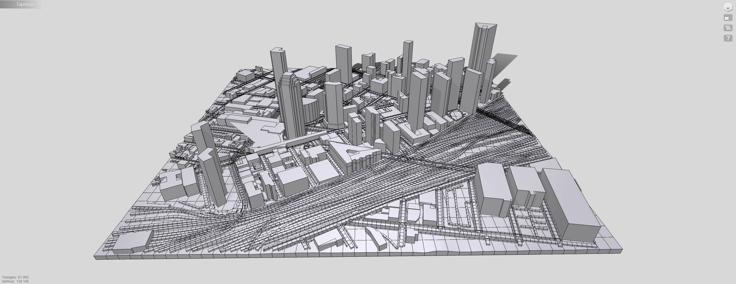 Cityscape New York USA Fragment City - 3D Model by clickshop3d