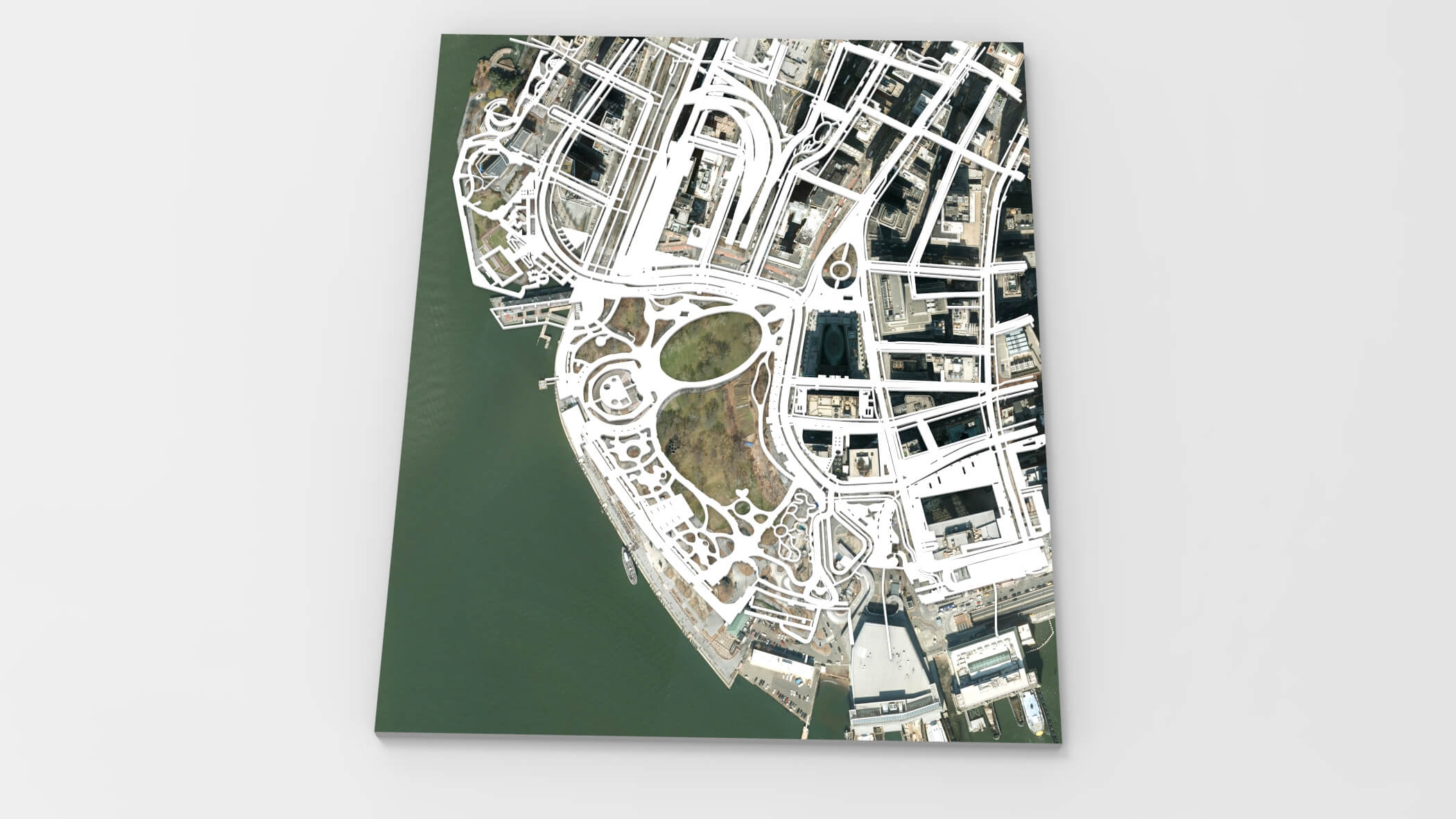 Cityscape New York USA Fragment City Strets and Roads - 3D Model by ...