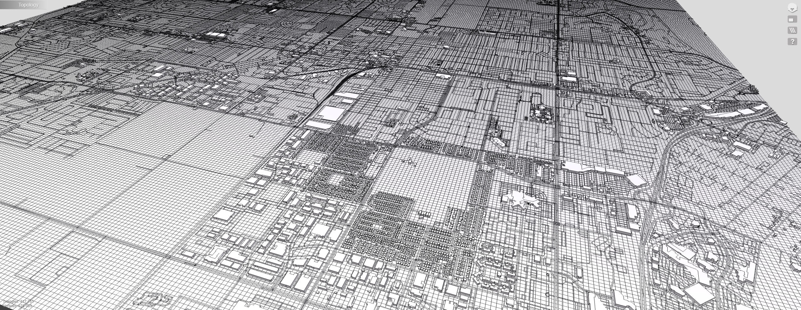 Cityscape Oxnard California USA - 3D Model by clickshop3d
