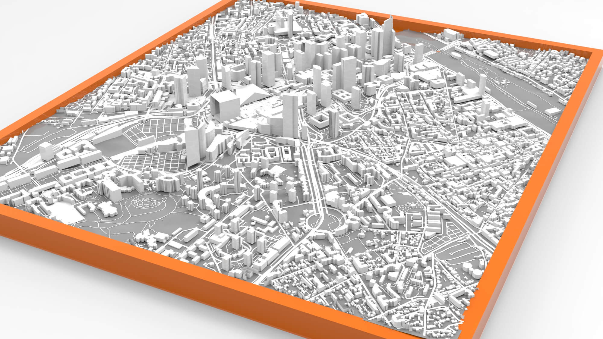 Cityscape Paris France - 3D Model by clickshop3d