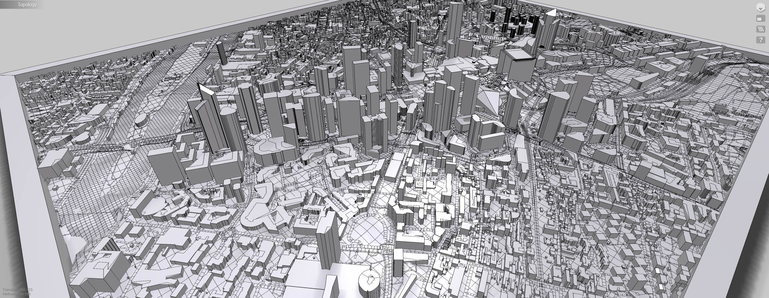 Cityscape Paris France - 3D Model by clickshop3d