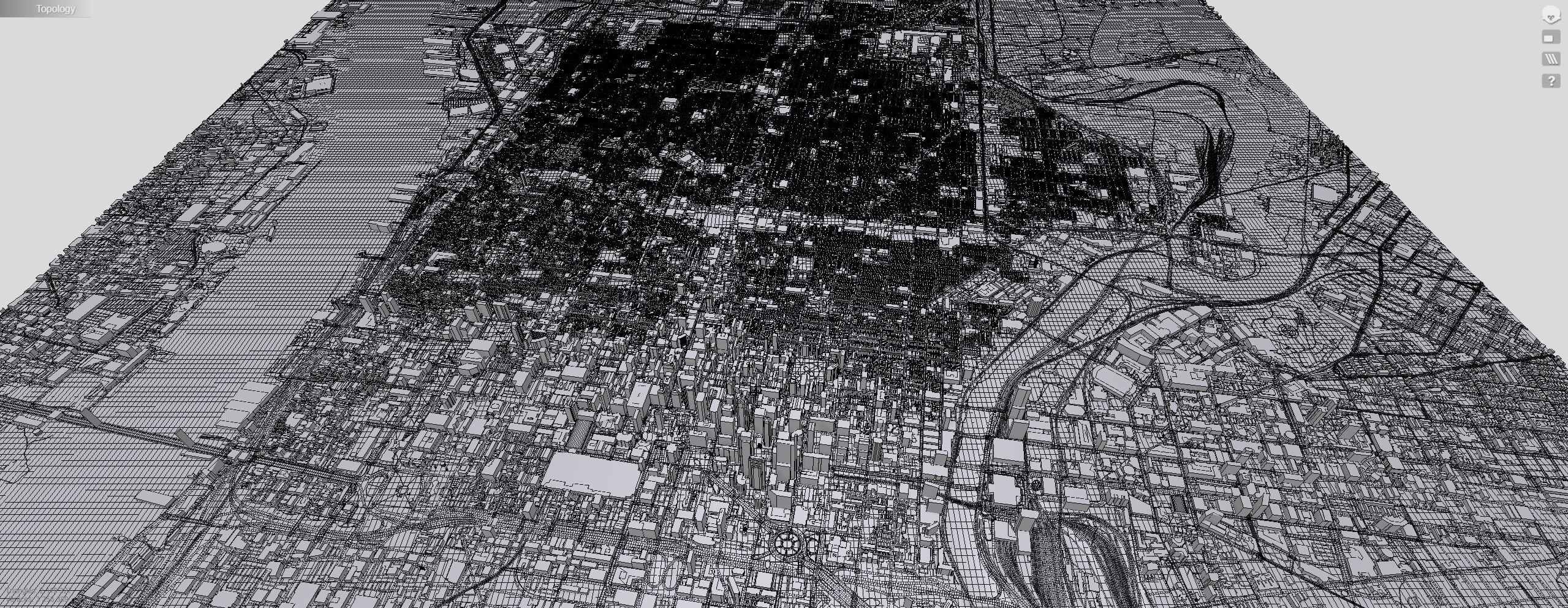 Cityscape Philadelphia Pennsylvania USA - 3D Model by clickshop3d