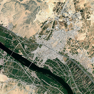 Cityscape Qena Egypt - 3D Model by clickshop3d