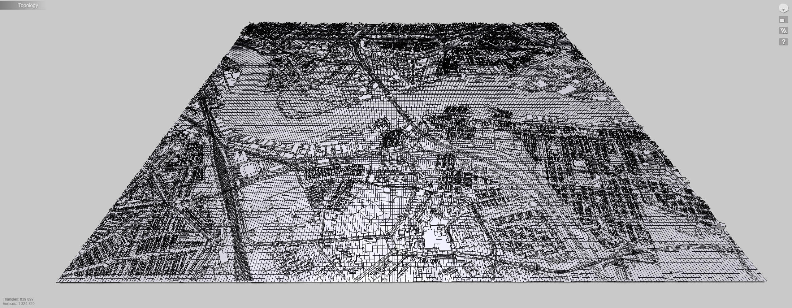 Cityscape Rotterdam Holland - 3D Model by clickshop3d