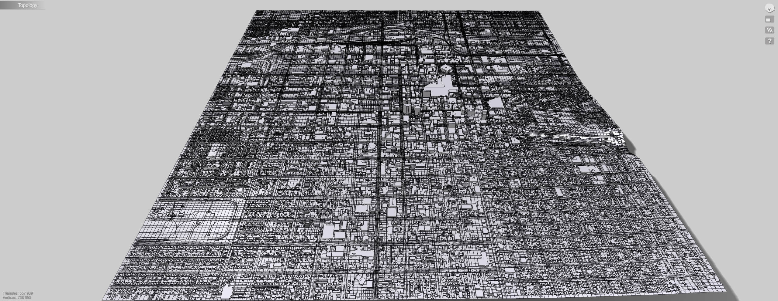 Cityscape Salt Lake City Utah USA - 3D Model by clickshop3d