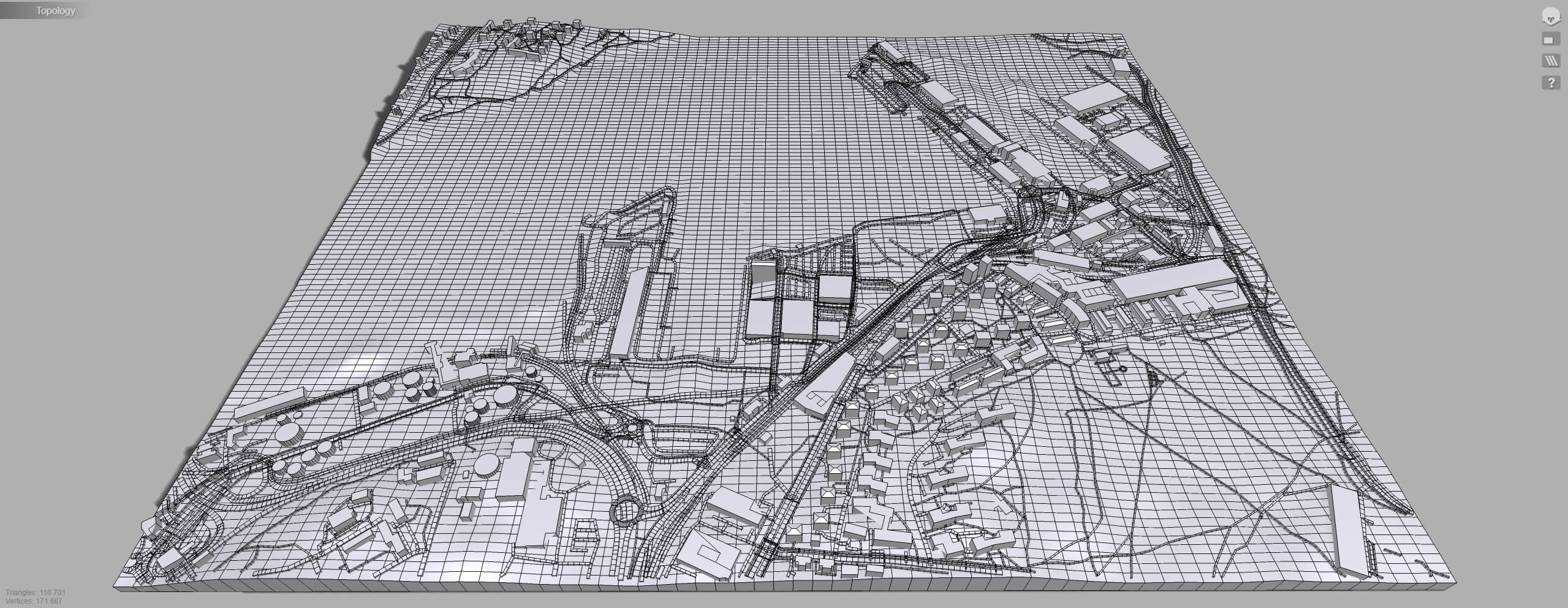 Cityscape Stockholm Sweden - 3D Model by clickshop3d