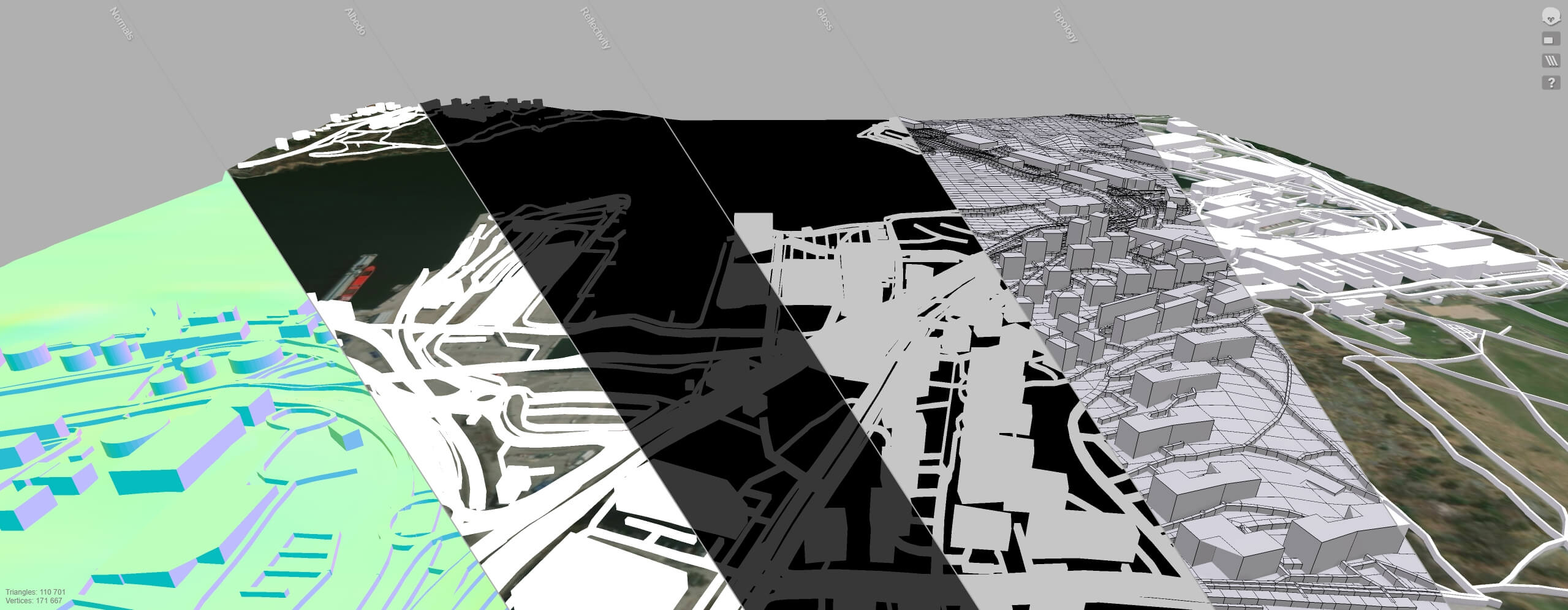 Cityscape Stockholm Sweden - 3D Model by clickshop3d