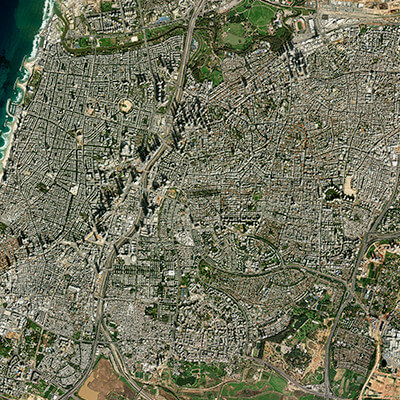 Cityscape Tel Aviv Israel - 3D Model by clickshop3d