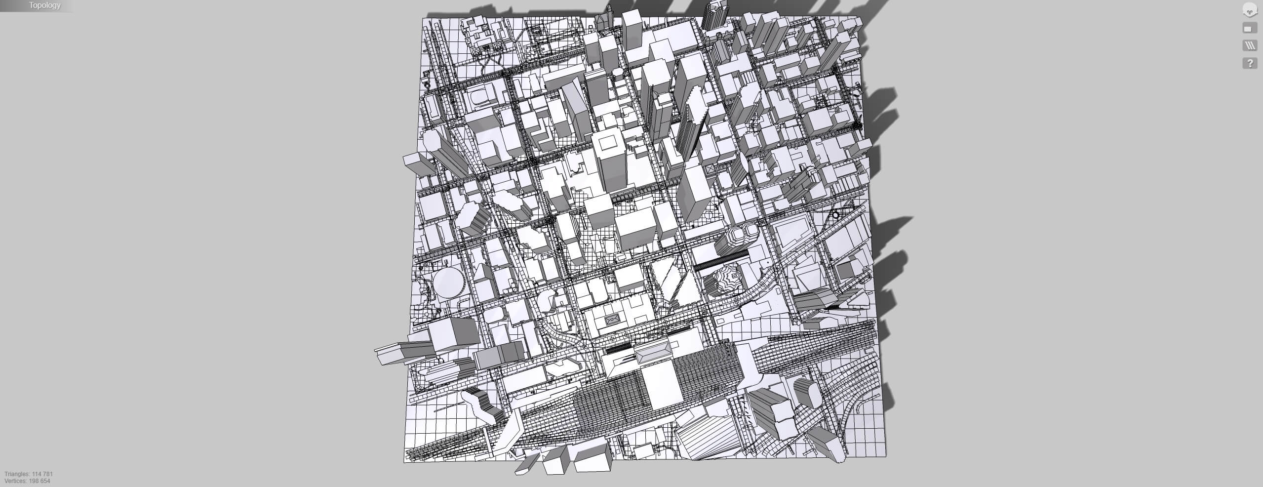Cityscape Toronto Canada - 3D Model by clickshop3d