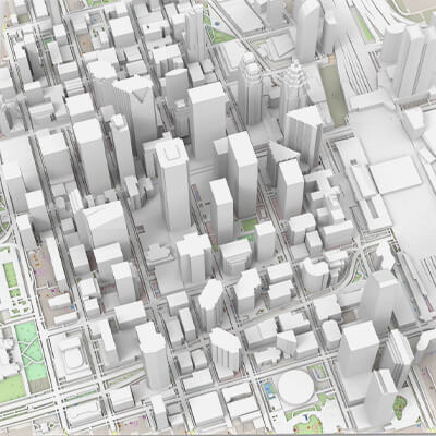 Cityscape Toronto Canada - 3D Model by clickshop3d