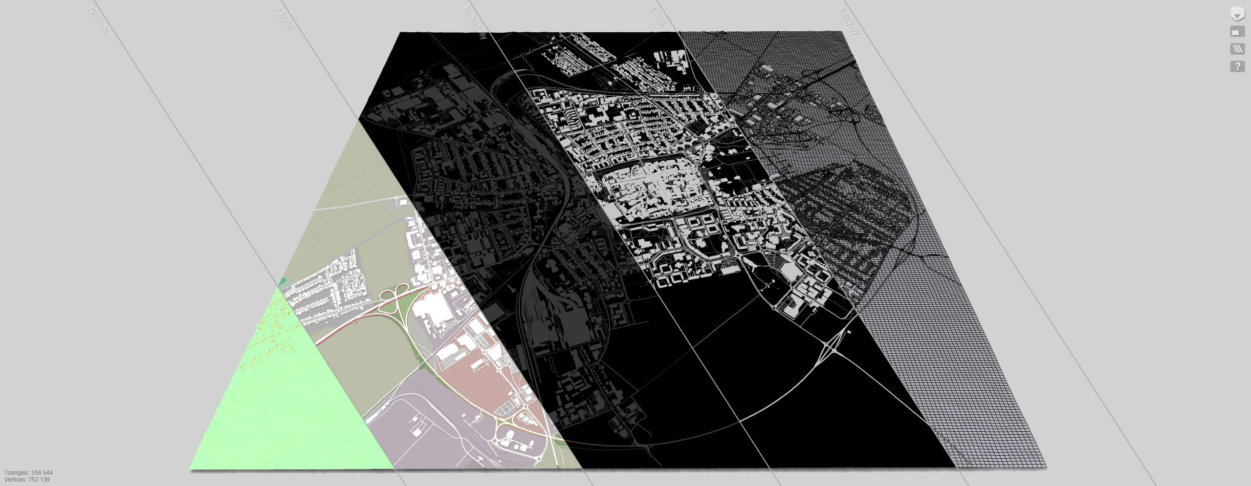 Cityscape Trnava Slovakia - 3D Model by clickshop3d