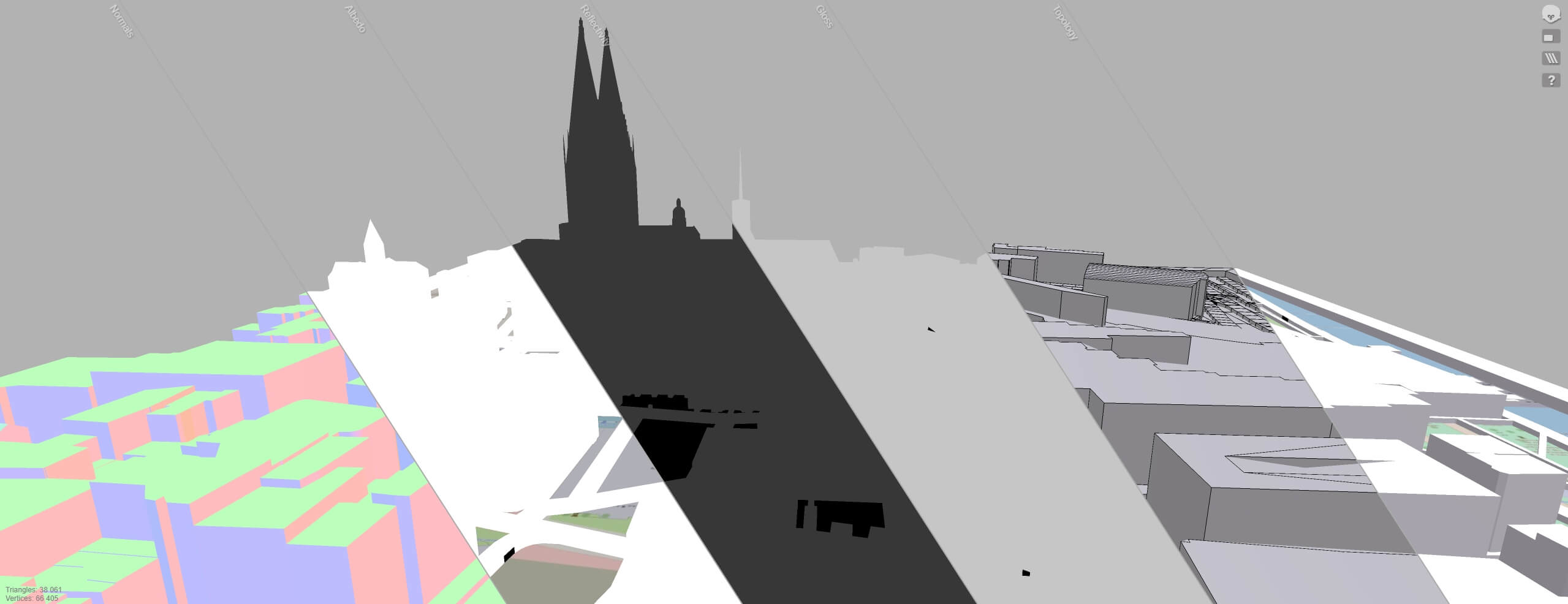 Cologne Cathedral Germany - 3D Model by clickshop3d