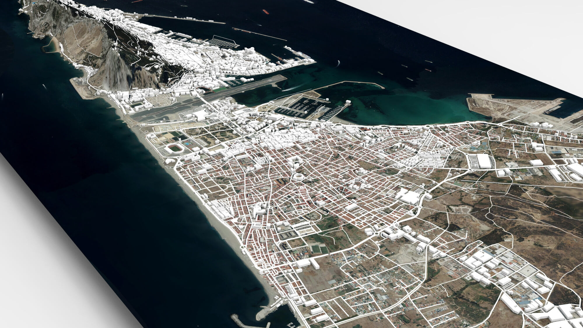 Gibraltar British Overseas - 3D Model by clickshop3d