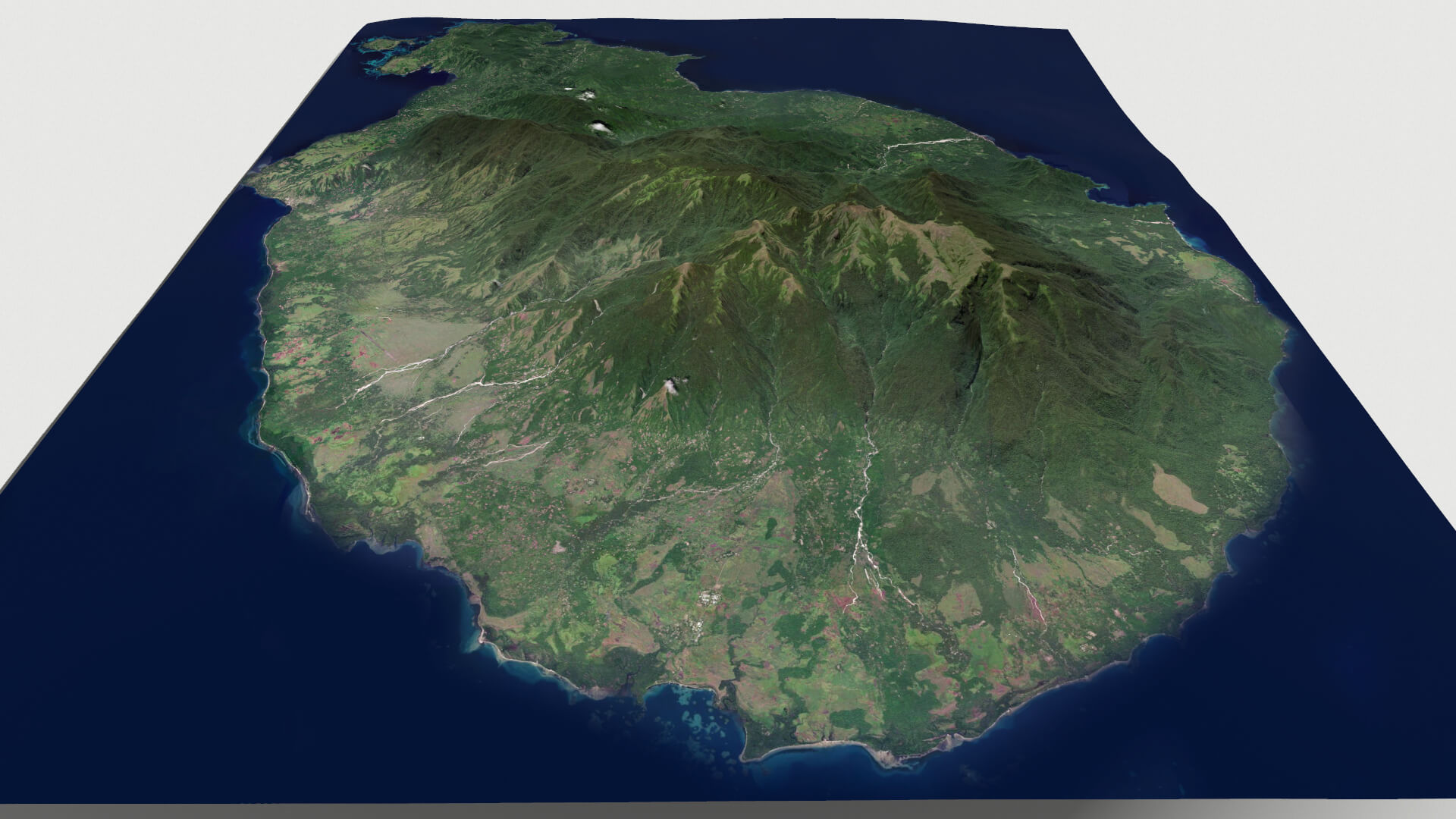 Goodenough Island Solomon Sea - 3D Model by clickshop3d