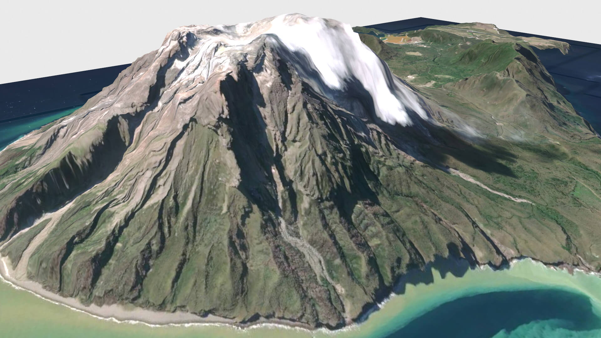 Island Io Japan - 3D Model by clickshop3d