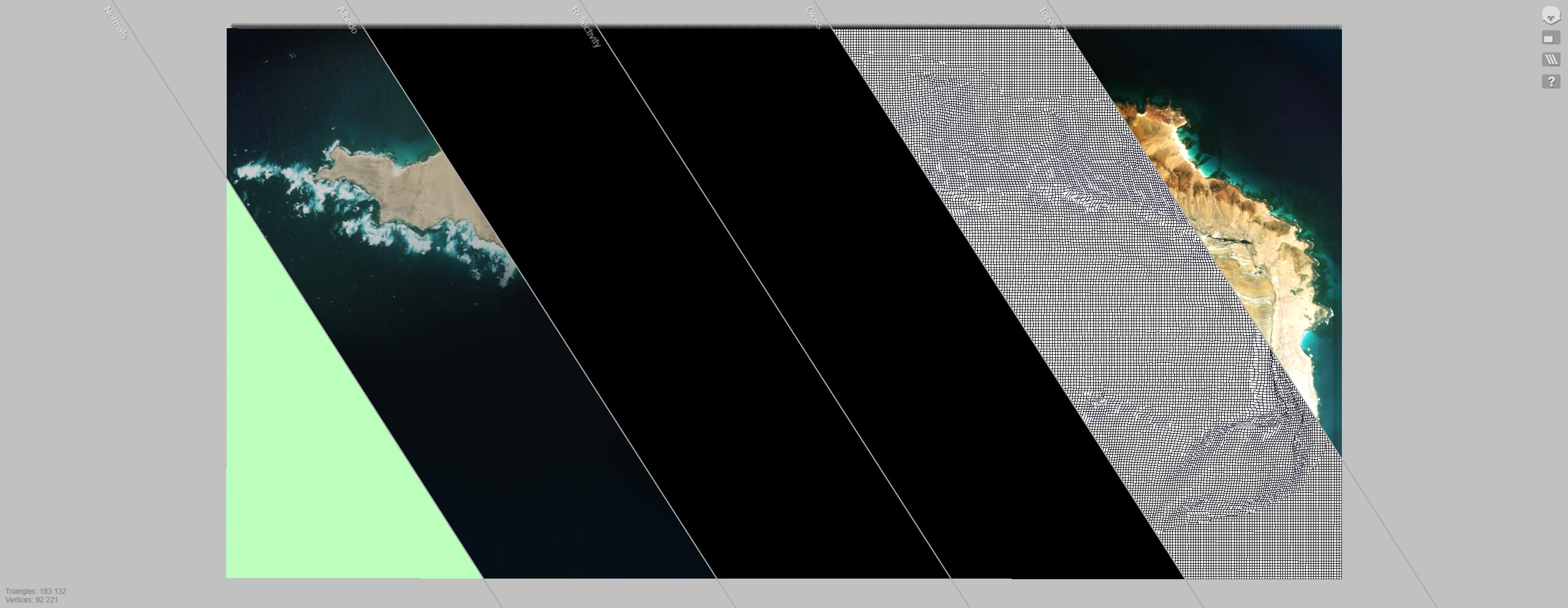 Island Samha Yemen - 3D Model by clickshop3d