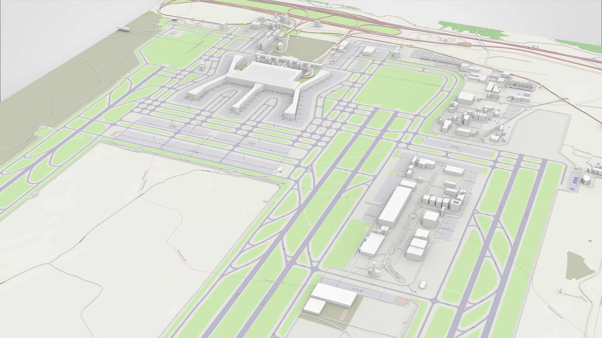 Istanbul Havalimani Airport Turkey - 3D Model by clickshop3d