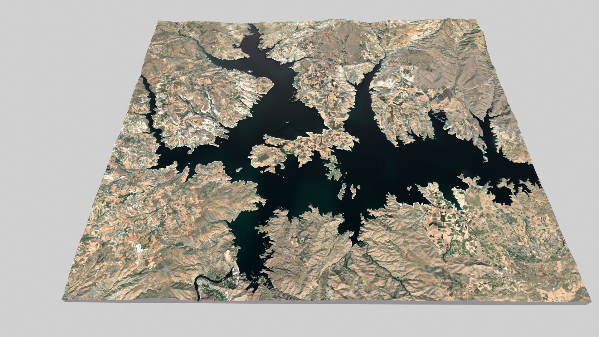Keban Dam Lake - 3D Model by clickshop3d