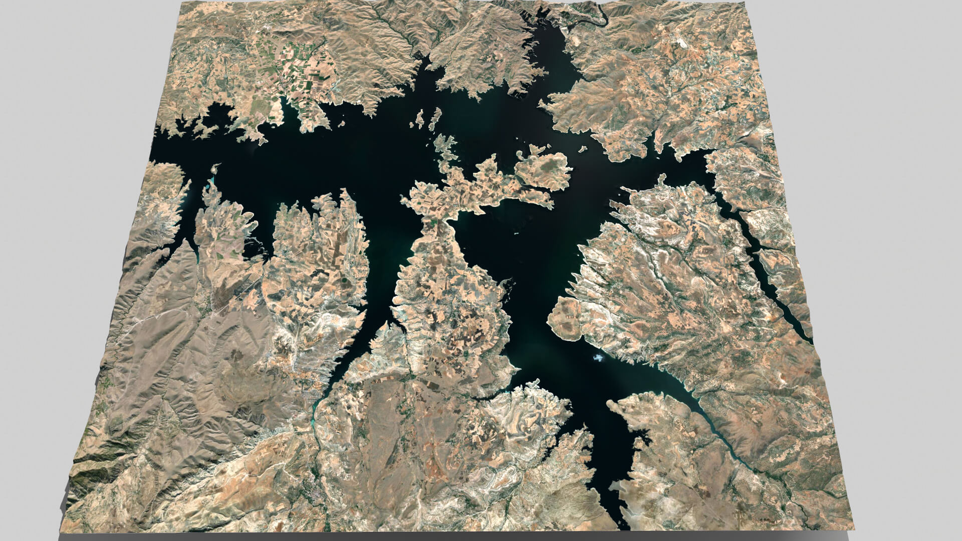 Keban Dam Lake - 3D Model by clickshop3d