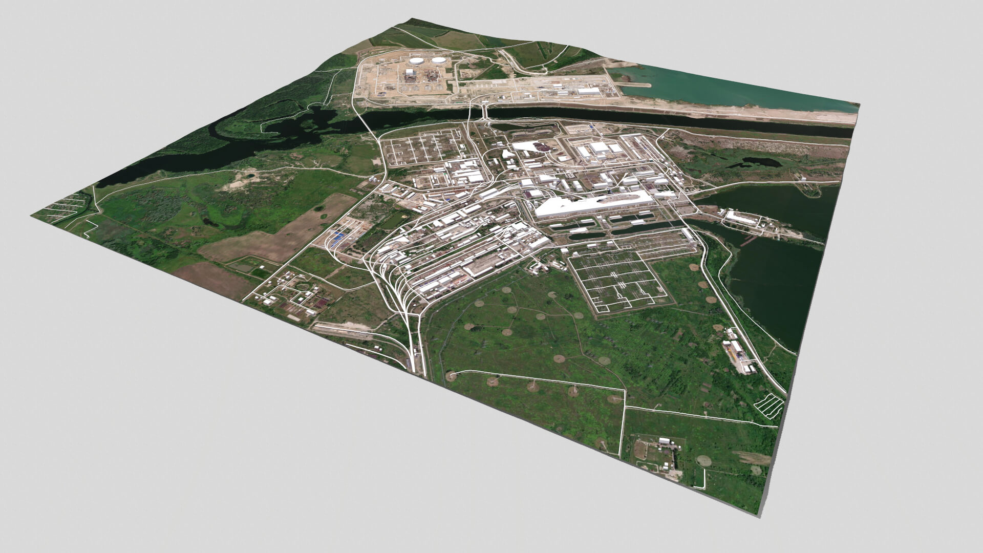 Kursk Nuclear Power Plant - 3D Model by clickshop3d