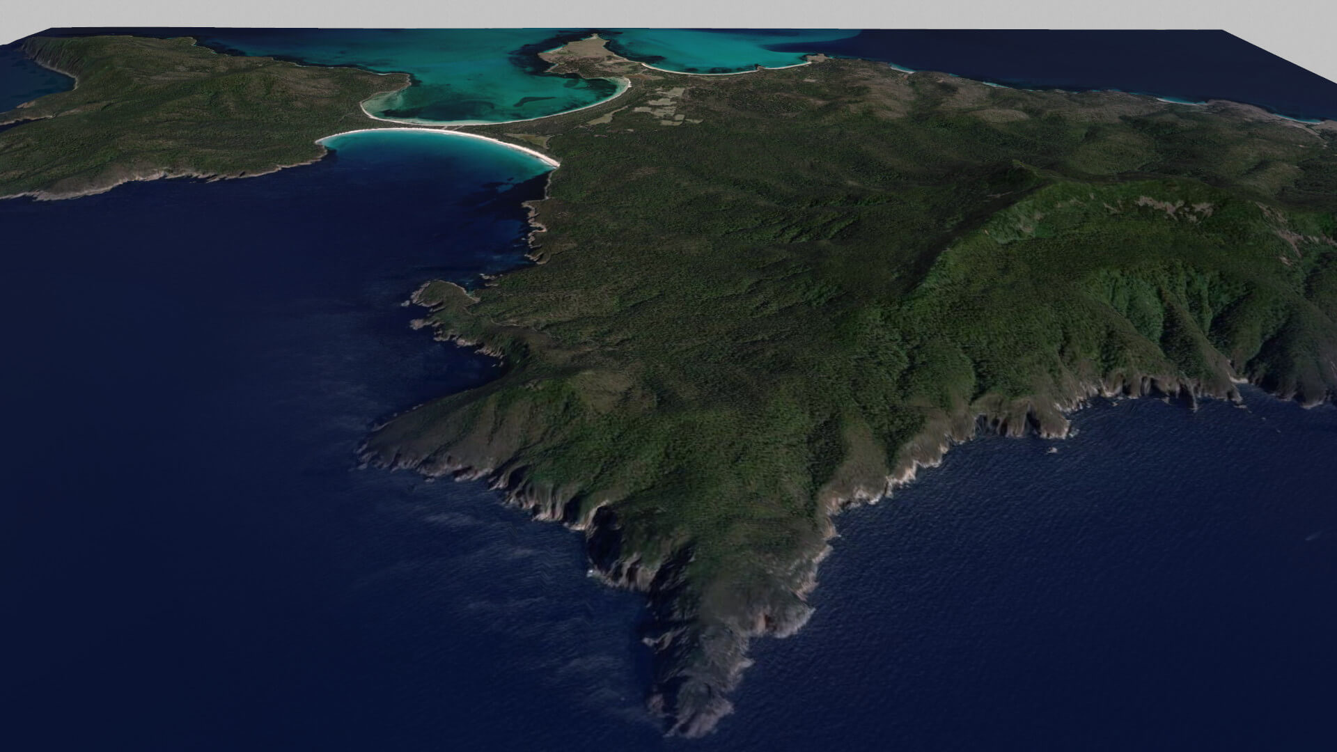 Mariah Island Australia - 3D Model by clickshop3d