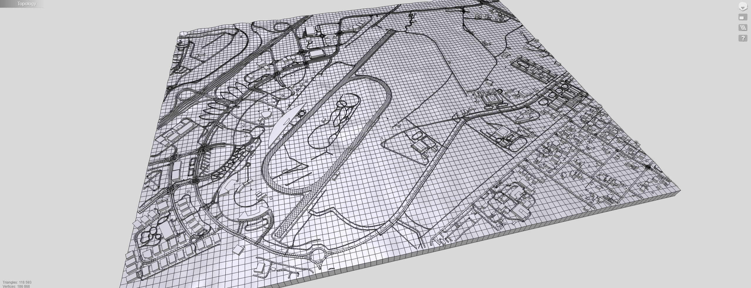 Meydan Racecourse Dubai UAE - 3D Model by clickshop3d