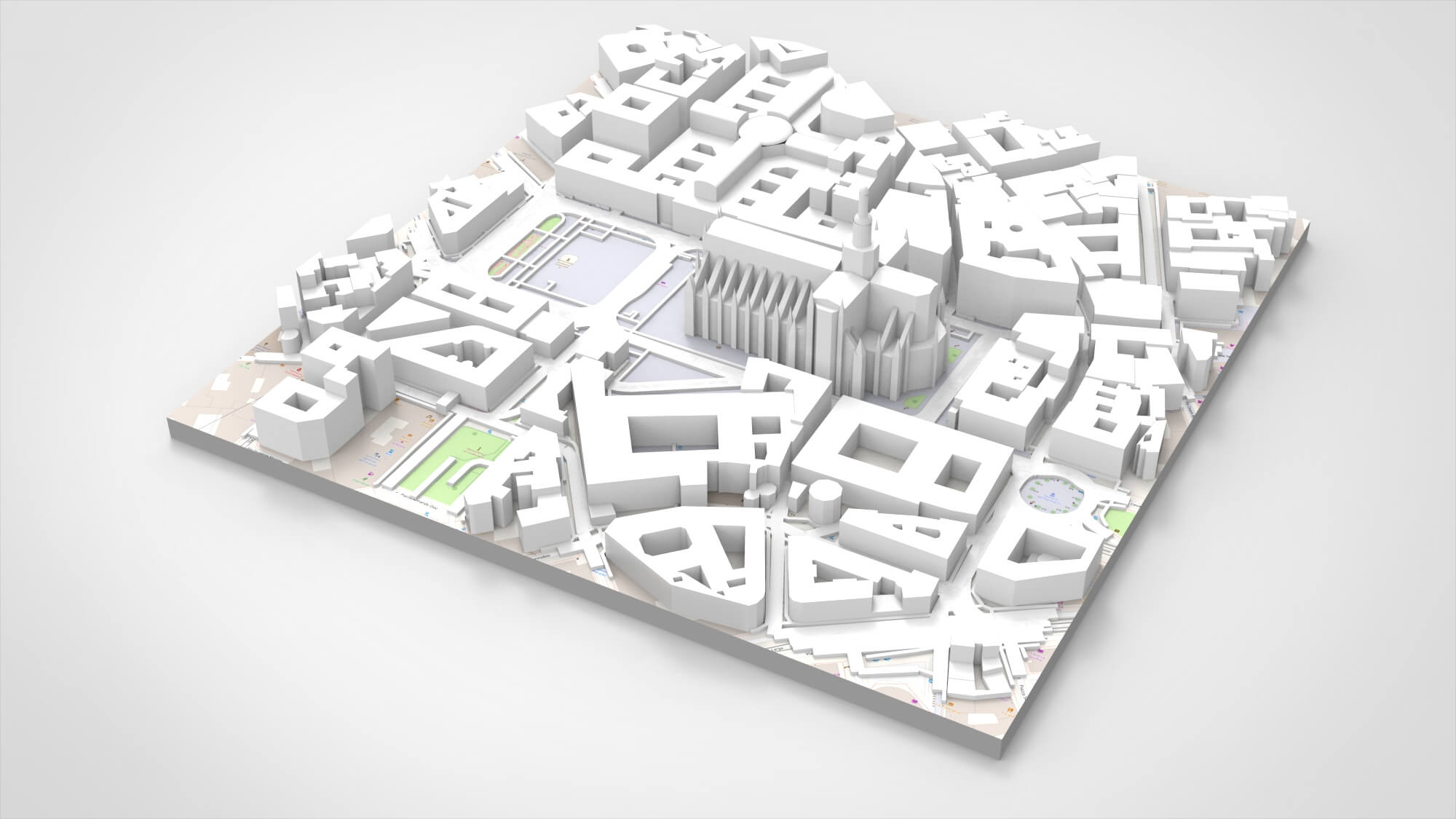 Milan Cathedral Italy - 3D Model by clickshop3d