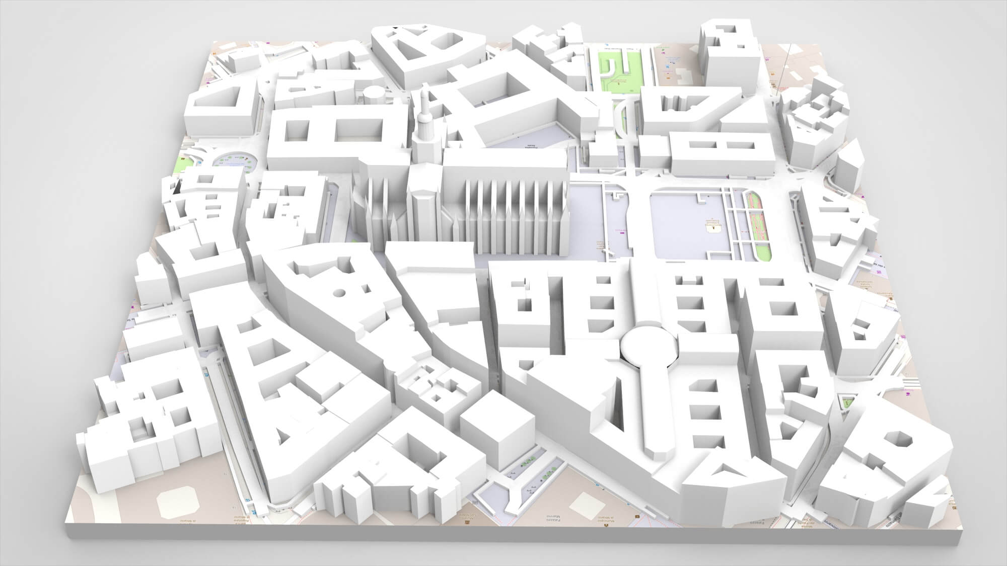 Milan Cathedral Italy - 3D Model by clickshop3d