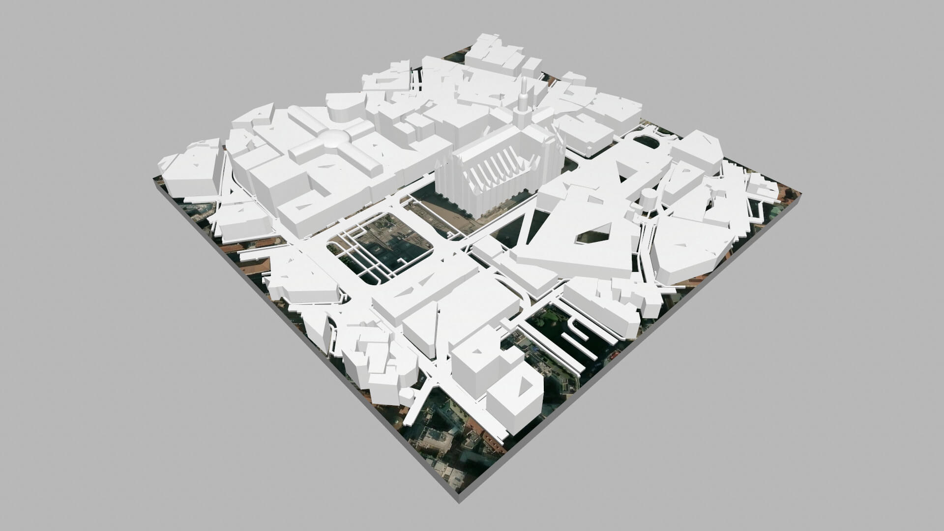 Milan Cathedral Italy - 3D Model by clickshop3d