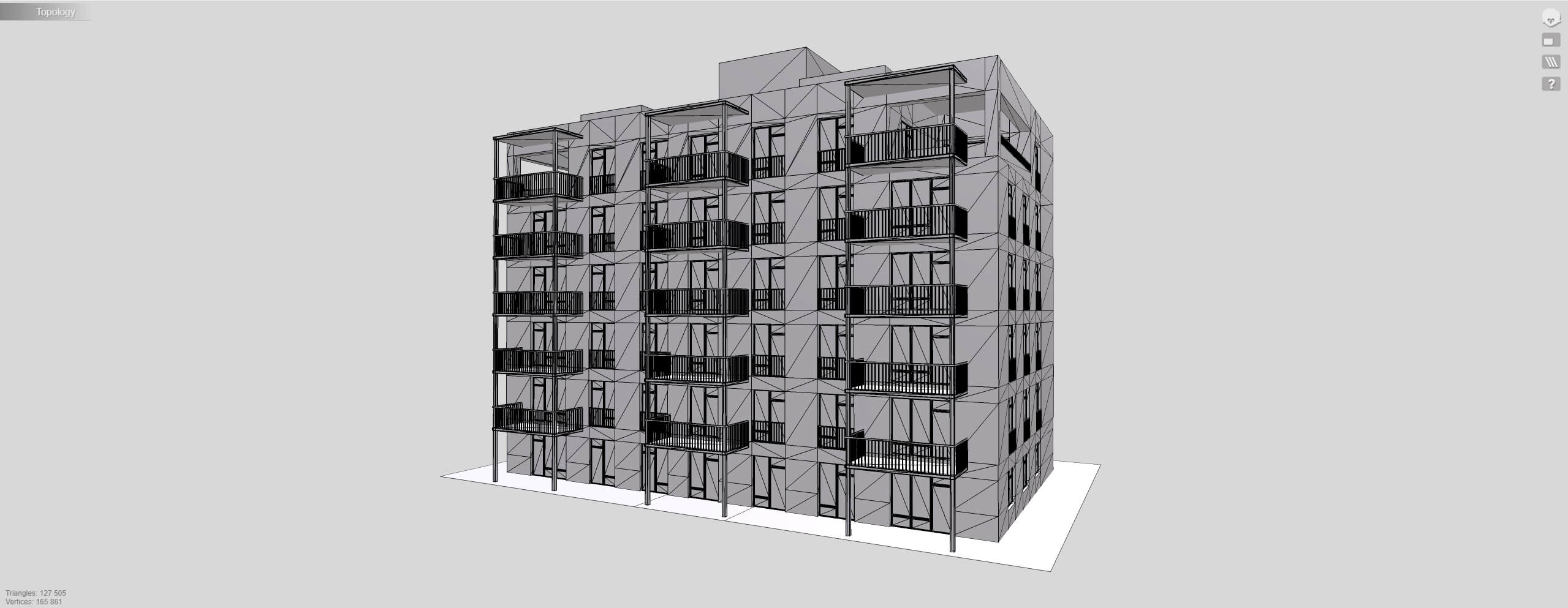 Modern Townhouse - 3D Model by clickshop3d