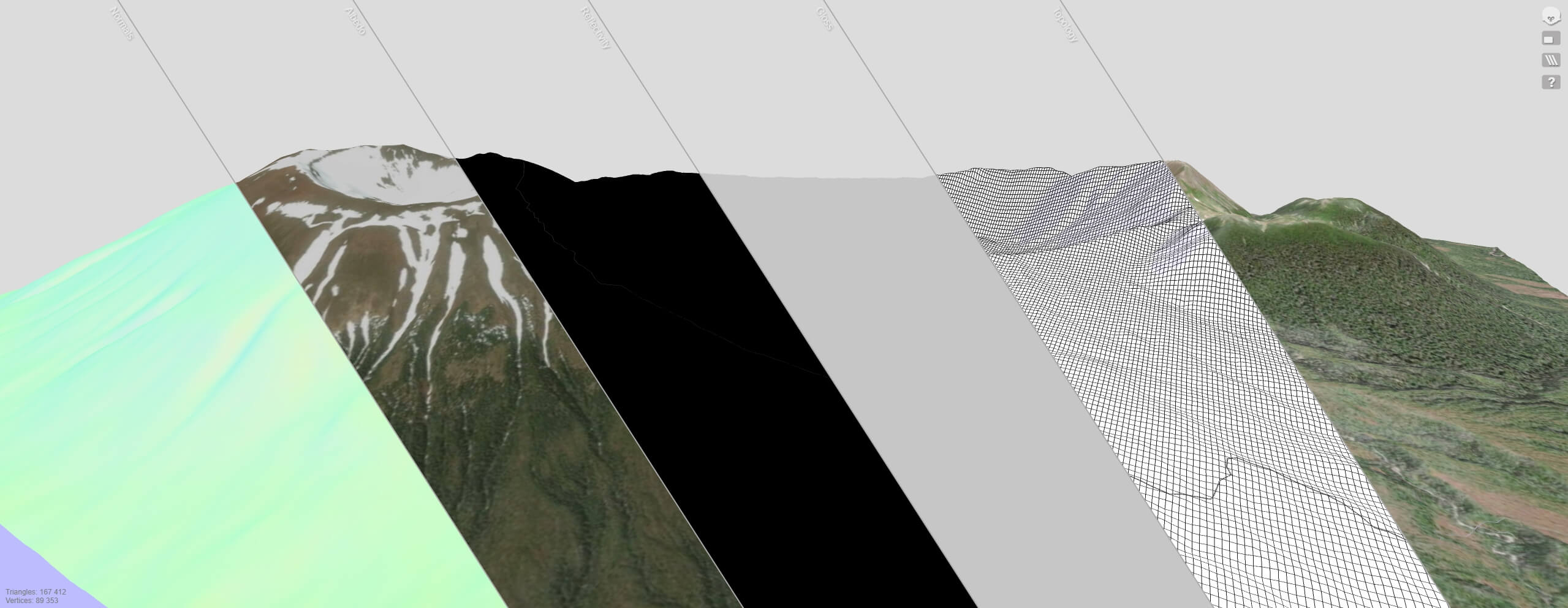 Mount Edgecumbe Kruzof Island Alaska - 3D Model by clickshop3d
