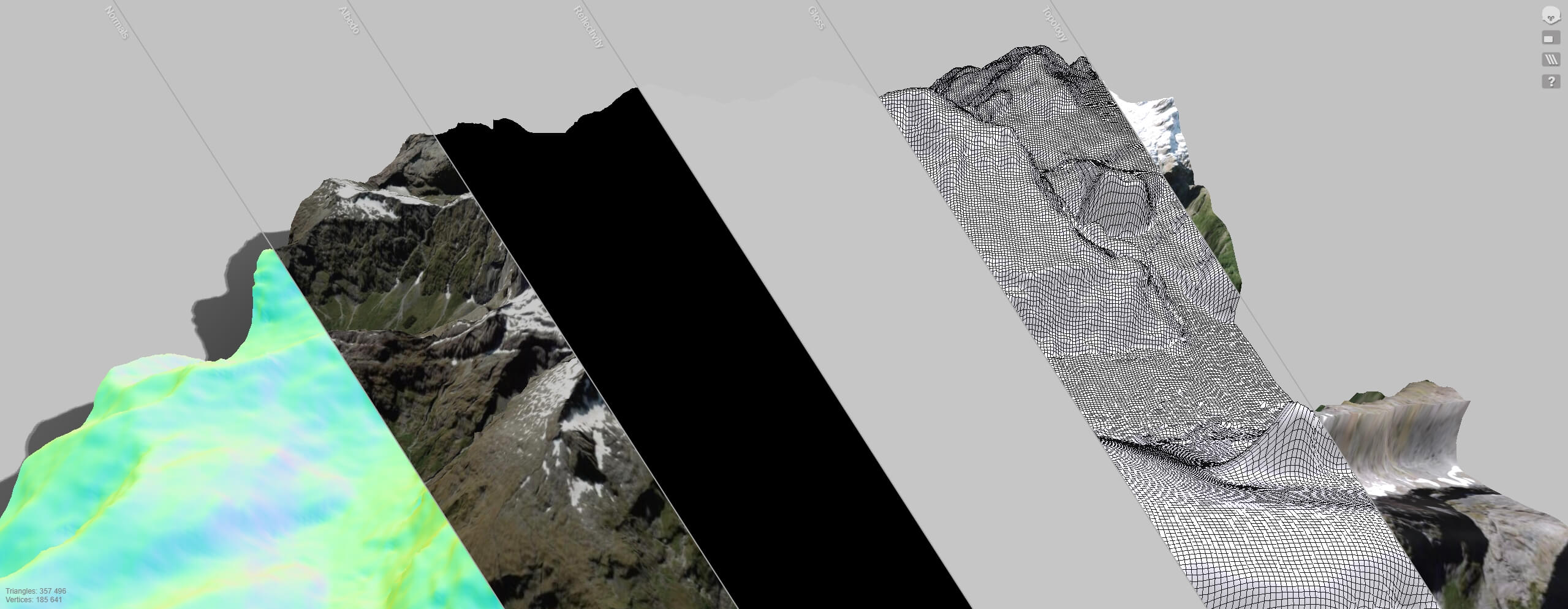 Mount Tutoko New Zealand - 3D Model by clickshop3d