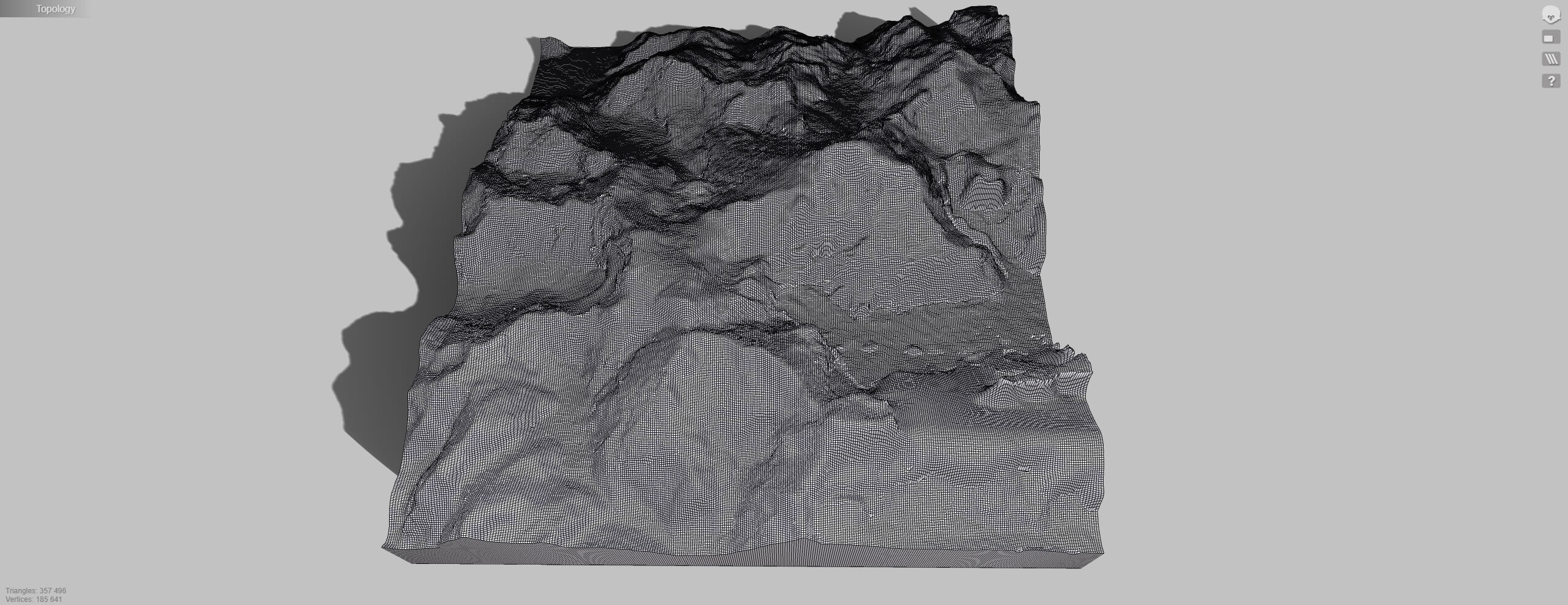 Mount Tutoko New Zealand - 3D Model by clickshop3d