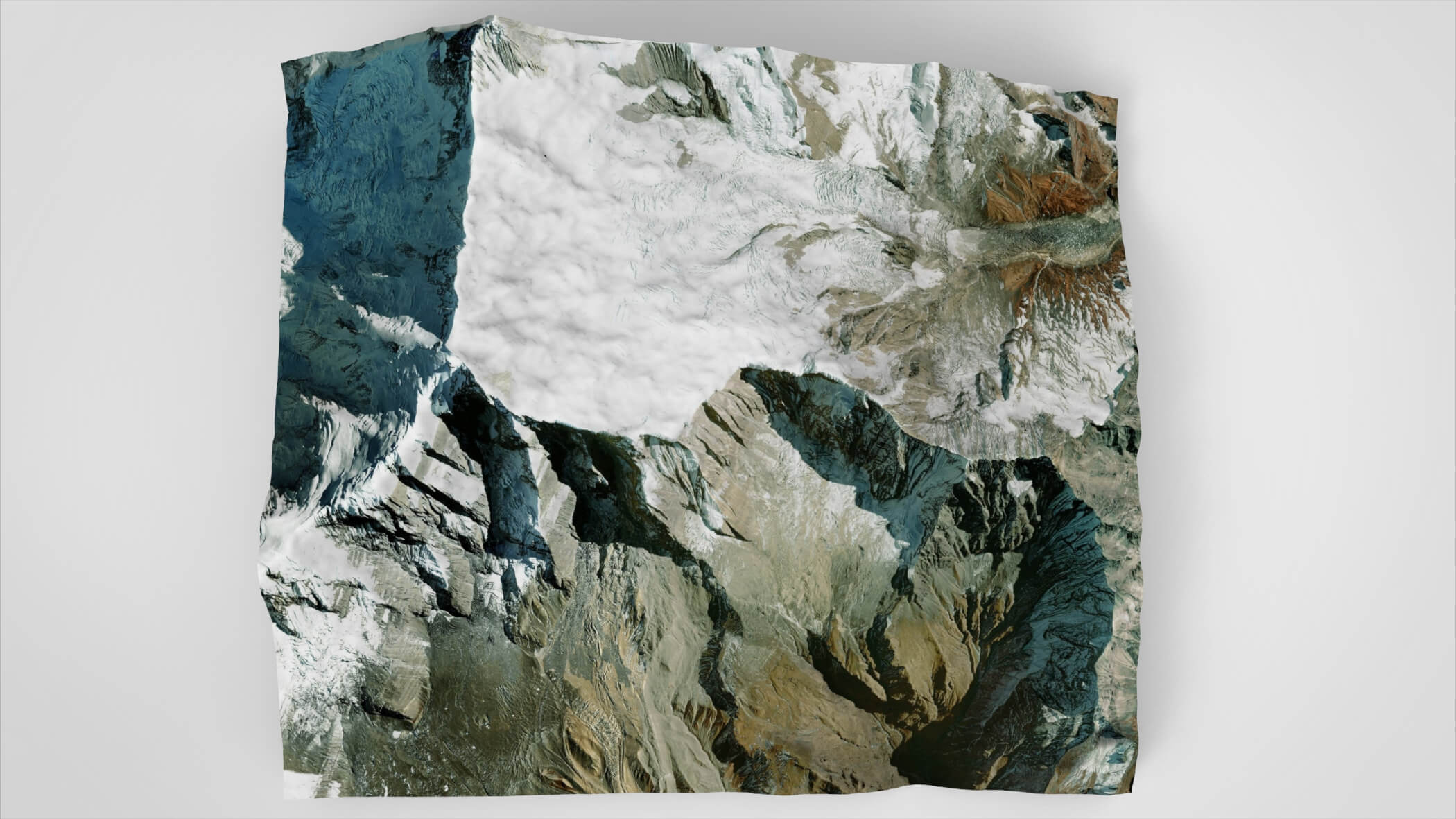 Mountain Landscape Annapurna IV Himalayas Nepal - 3D Model by clickshop3d