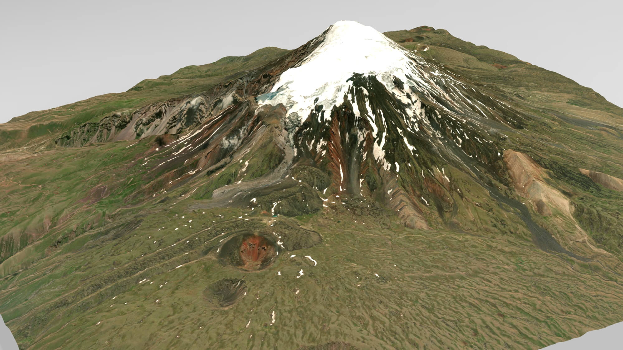 Mountain Landscape Ararat Armenia - 3D Model by clickshop3d