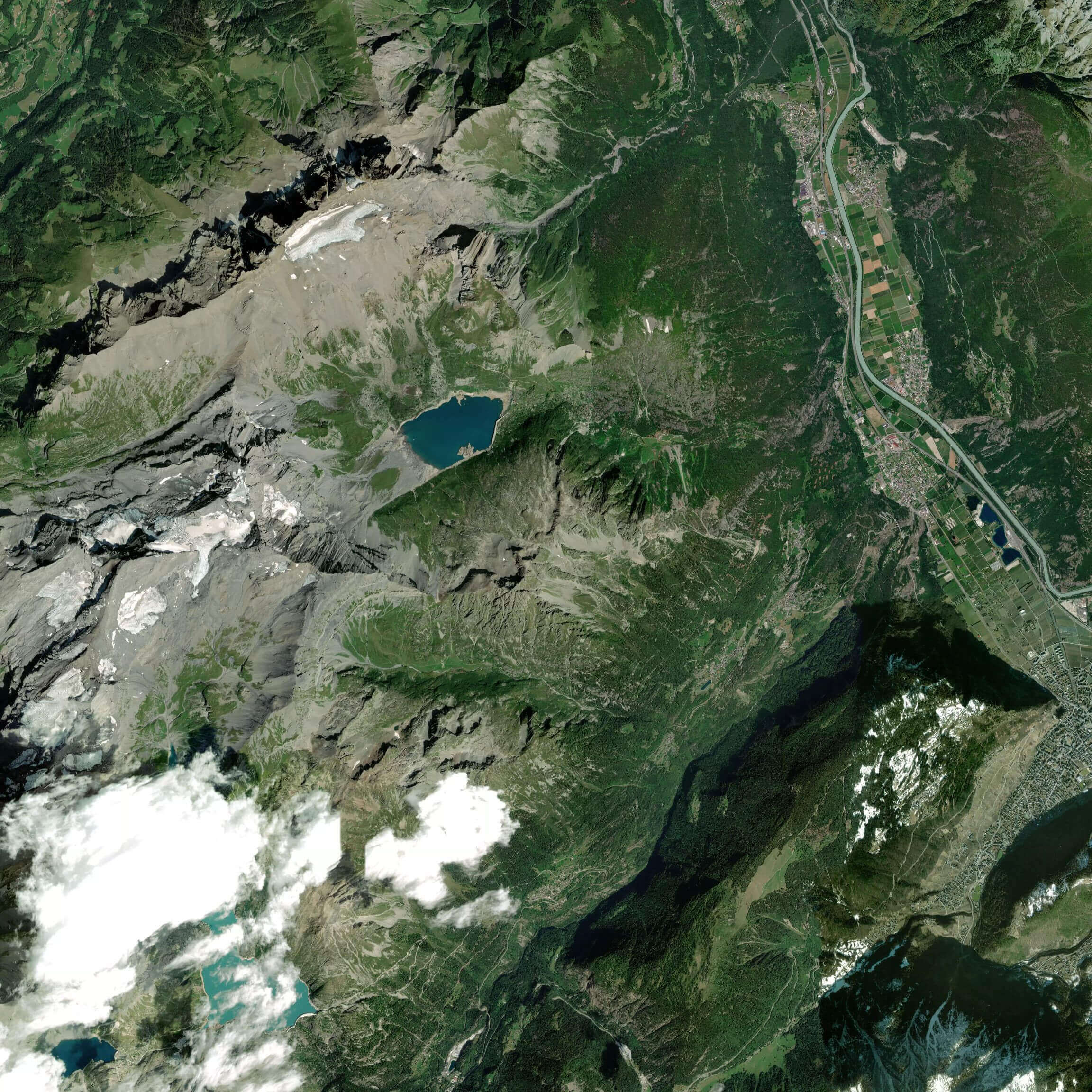 Mountain Landscape Glaiser De Mont Ruan - 3D Model by clickshop3d