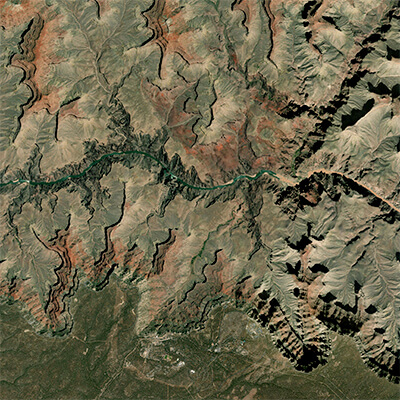 Mountain Landscape Grand Canyon Arizona USA - 3D Model by clickshop3d