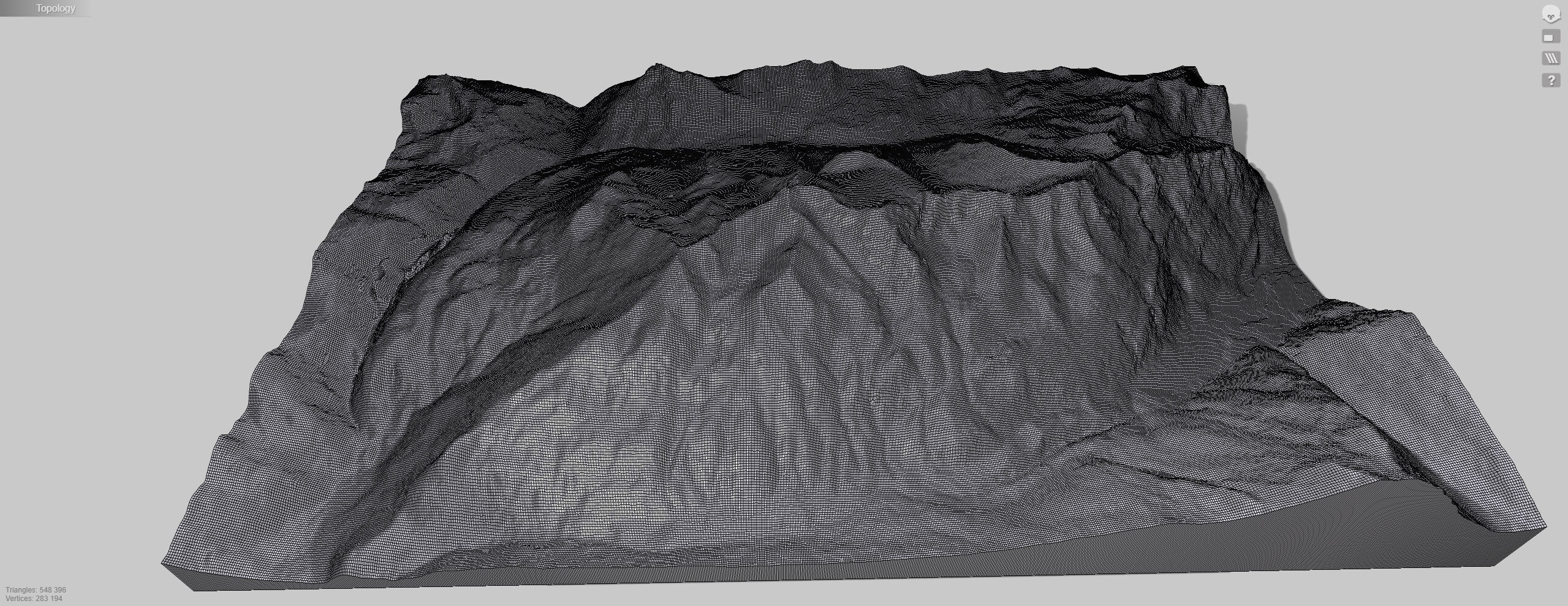 Mountain Landscape Grande Roc Noire France - 3D Model by clickshop3d