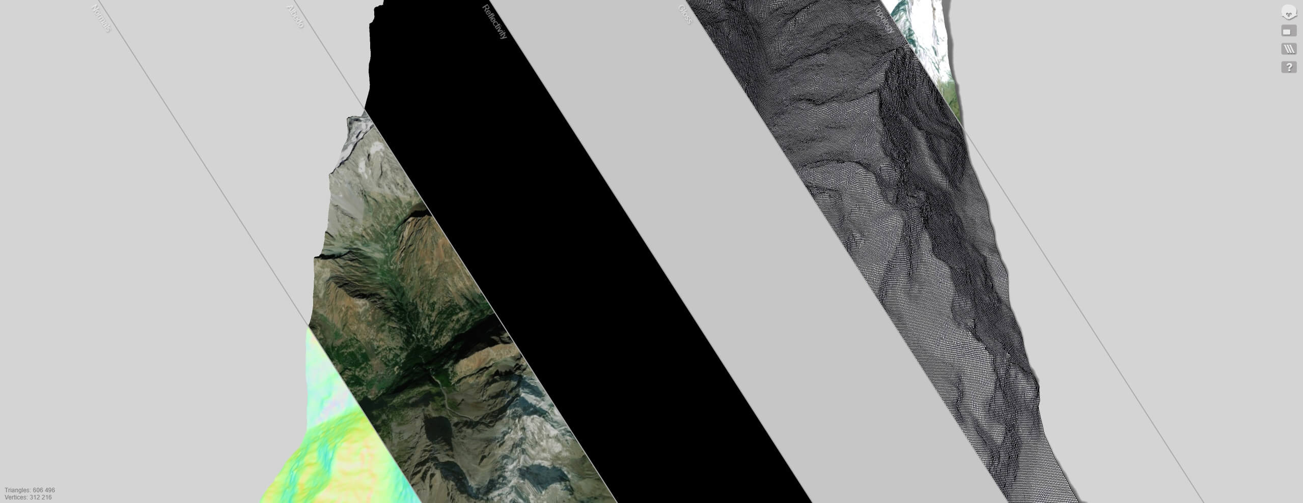 Mountain Landscape Lago Di Palce Maulin Italy - 3D Model by clickshop3d