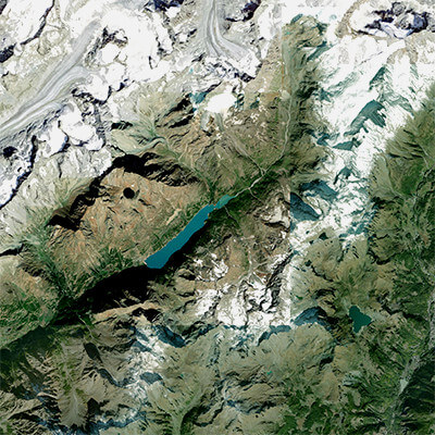 Mountain Landscape Lago Di Palce Maulin Italy - 3D Model by clickshop3d