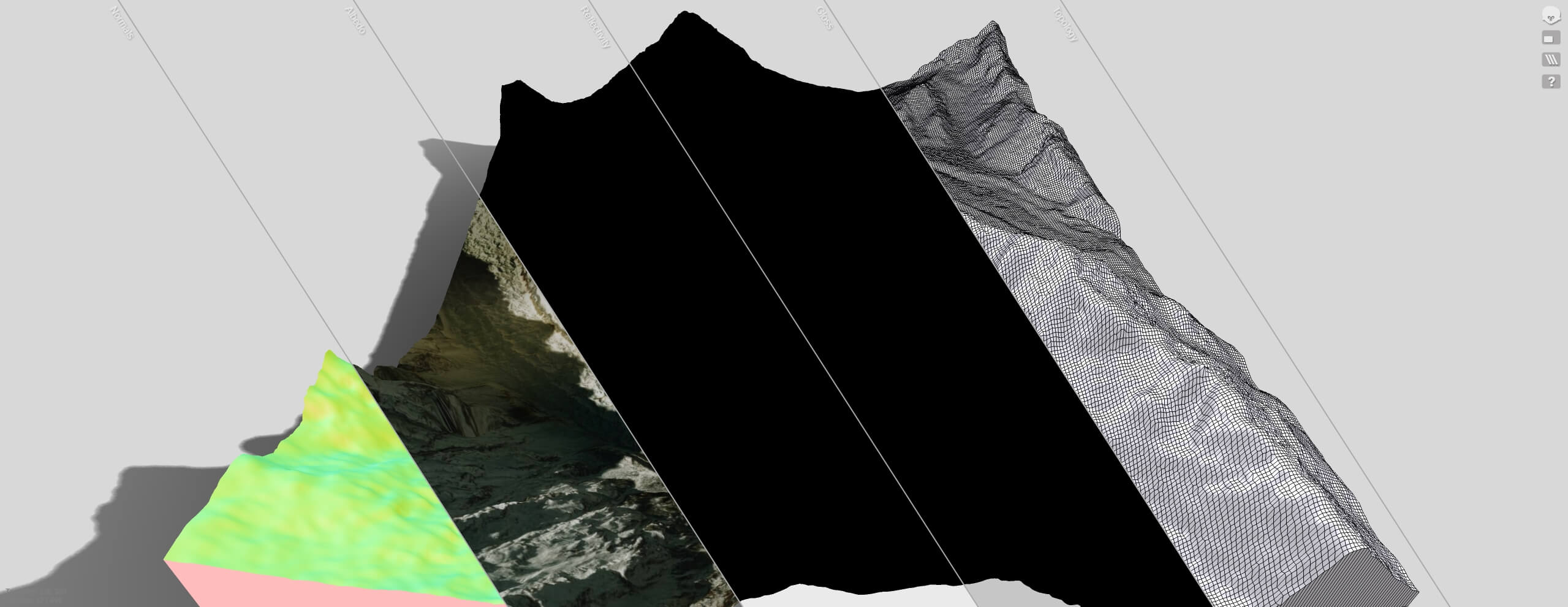 Mountain Landscape Lanjam Glacier Gandaki Pradesh Nepal - 3D Model by ...