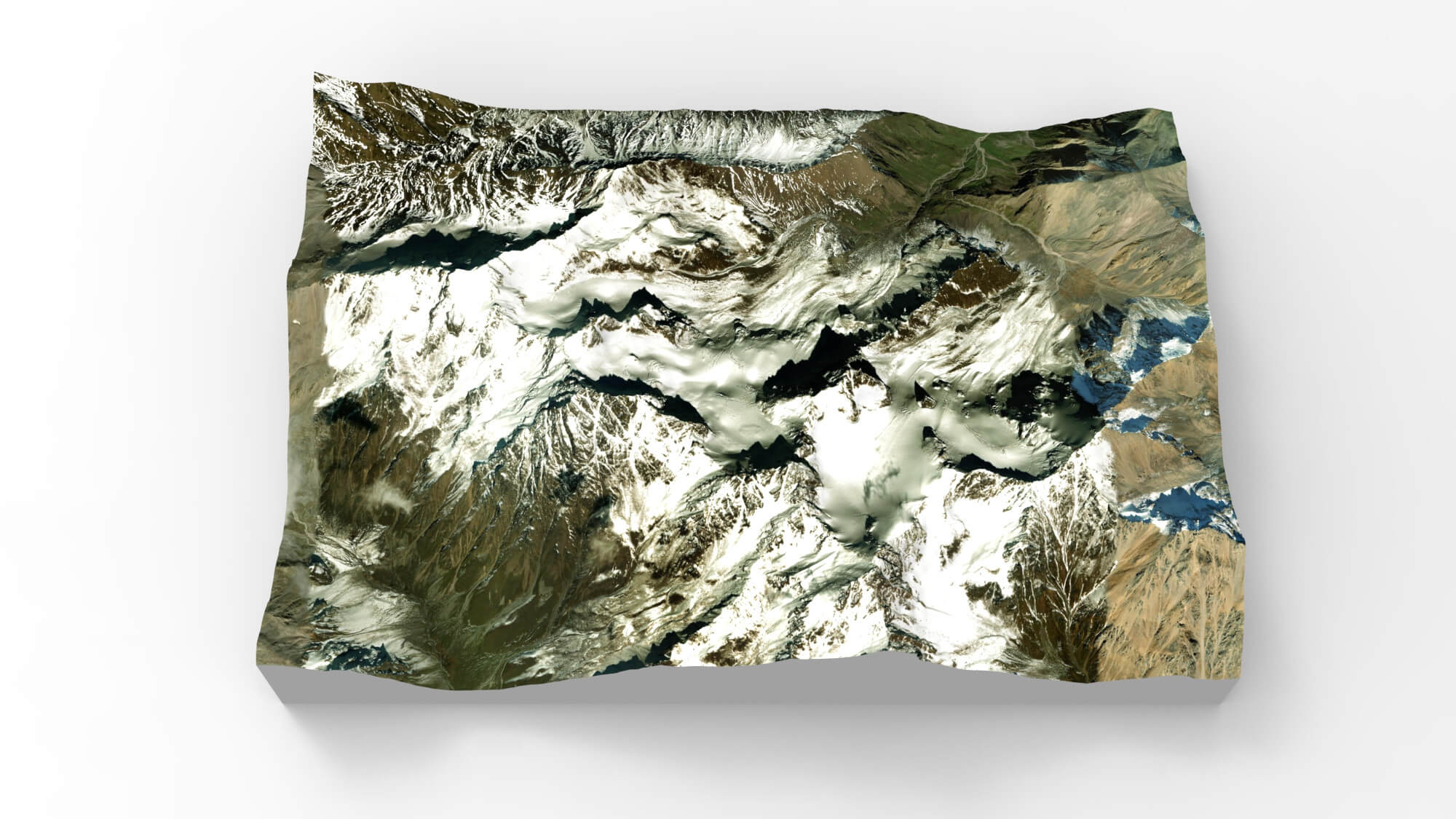 Mountain Landscape Mkyara Subashi - 3D Model by clickshop3d