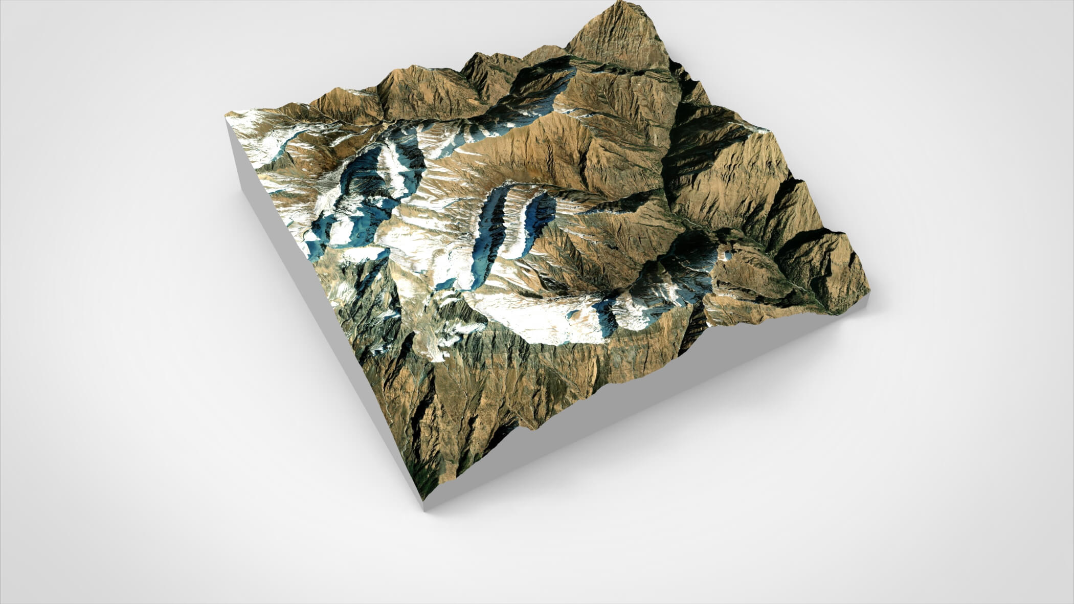 Mountain Landscape Phoksundo Nepal - 3D Model by clickshop3d