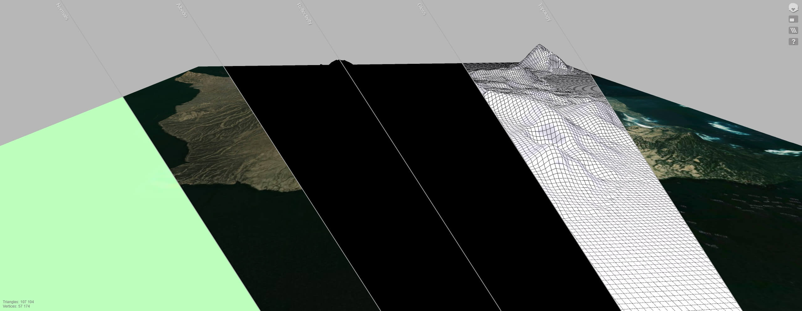 Mountain Landscape Taal Volcano - 3D Model by clickshop3d