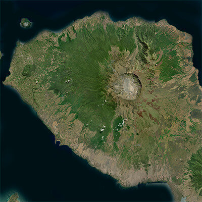 Mount Tambora Map
