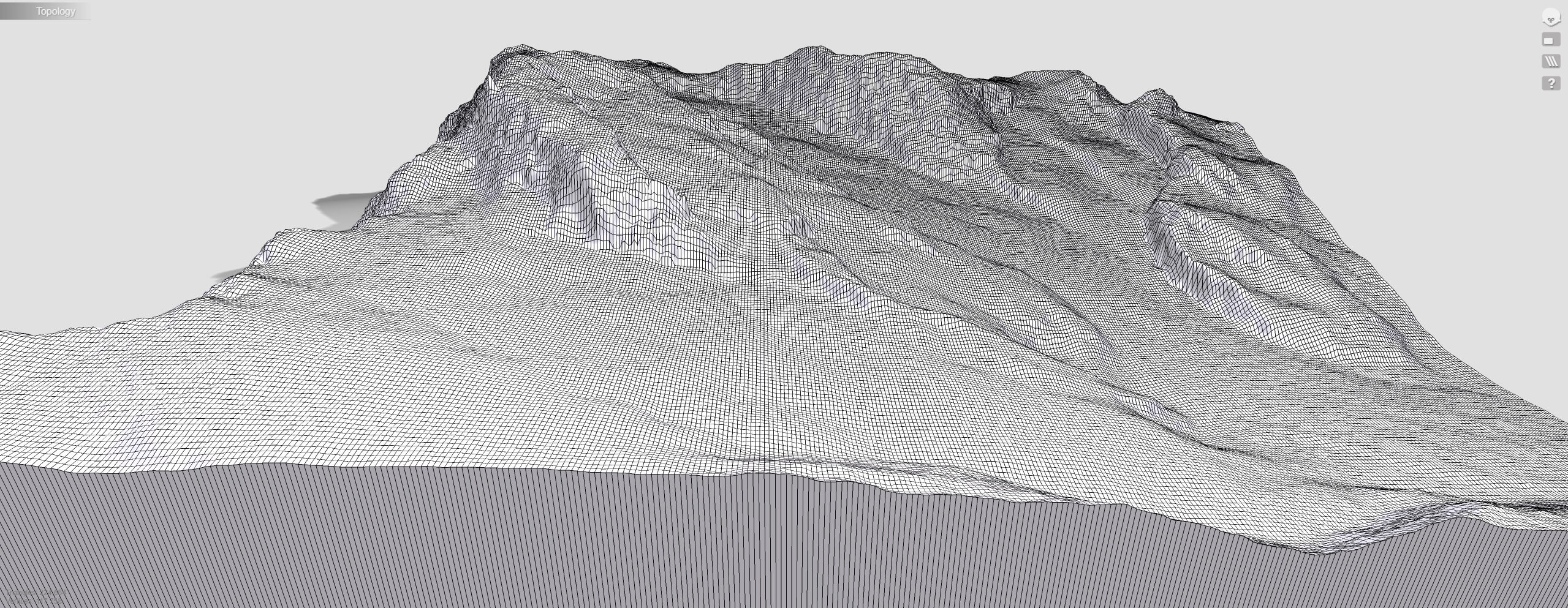 Mountain Landscape The Gorner Glacier Switzerland - 3D Model by clickshop3d