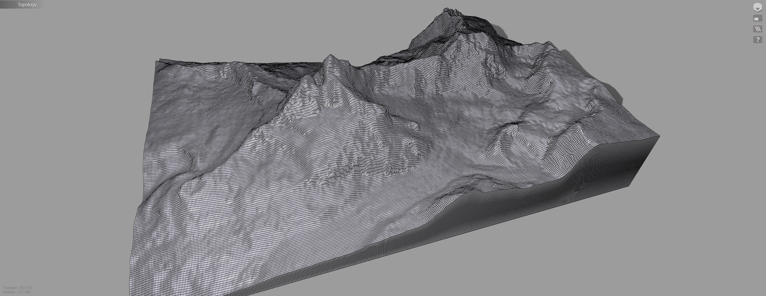 Mountain Landscape The Matterhorn Alps - 3D Model by clickshop3d