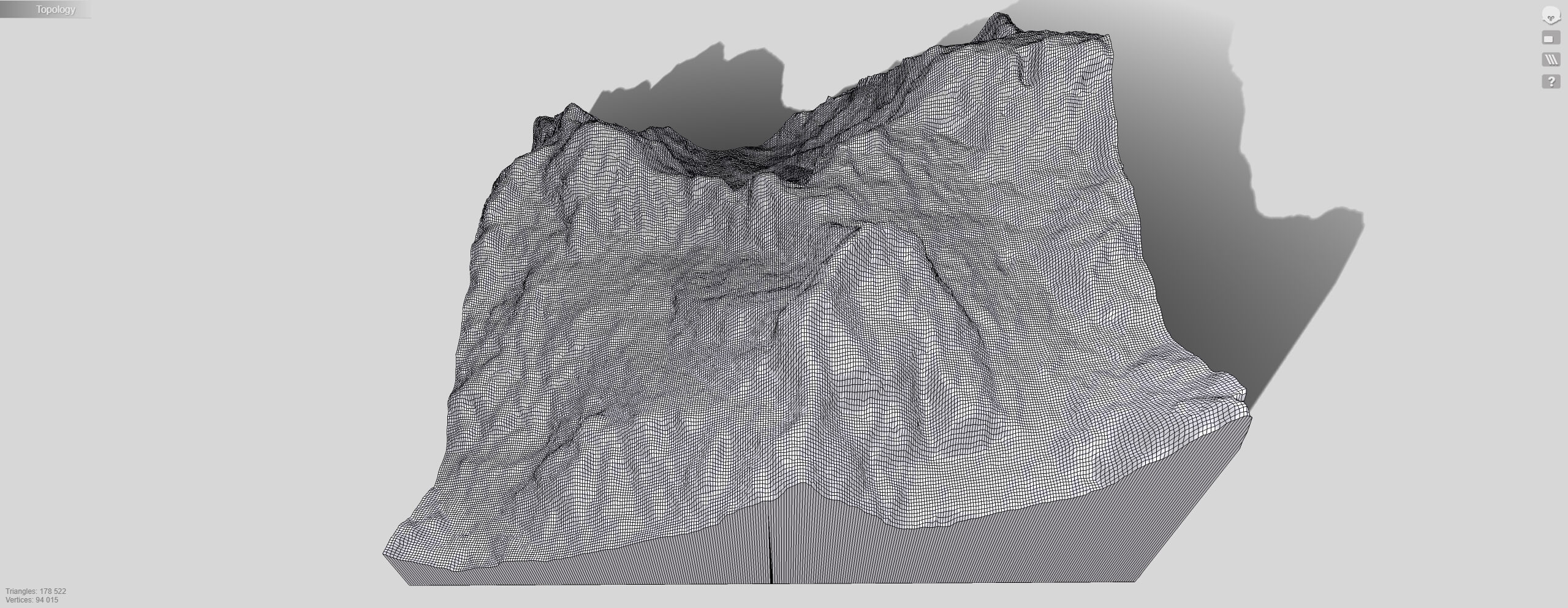 Mountain Landscape Thulagi Chuli Himalayas Nepal - 3D Model by clickshop3d